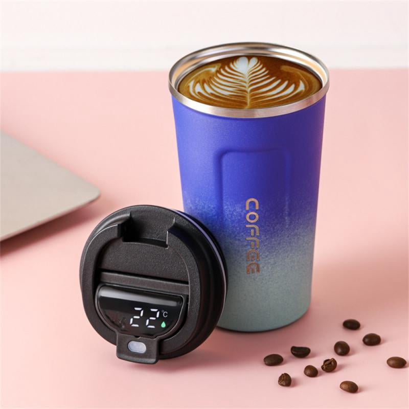 Child Vacuum Bottles Cup 304 Stainless steel led display coffee tea ...