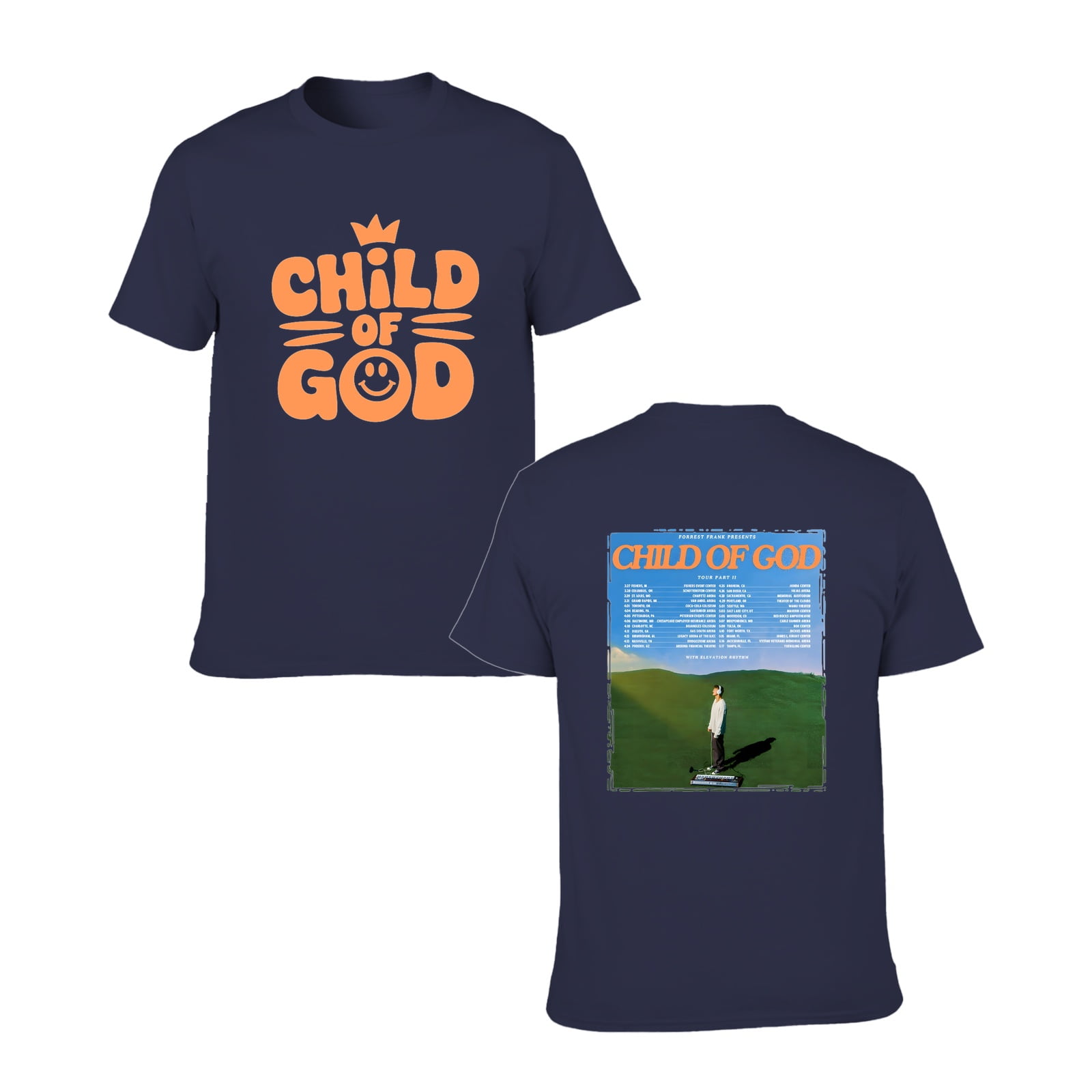 Child of GOD Shirt Forrest Tour Frank Merch Tshirt with Fashion Graphic ...