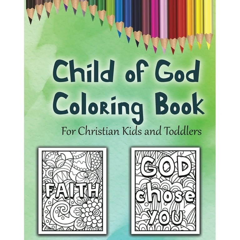 god coloring book for kids