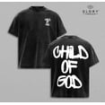 Child of God Washed T-Shirt, Christian Graphic Tee, Vintage Look Faith ...