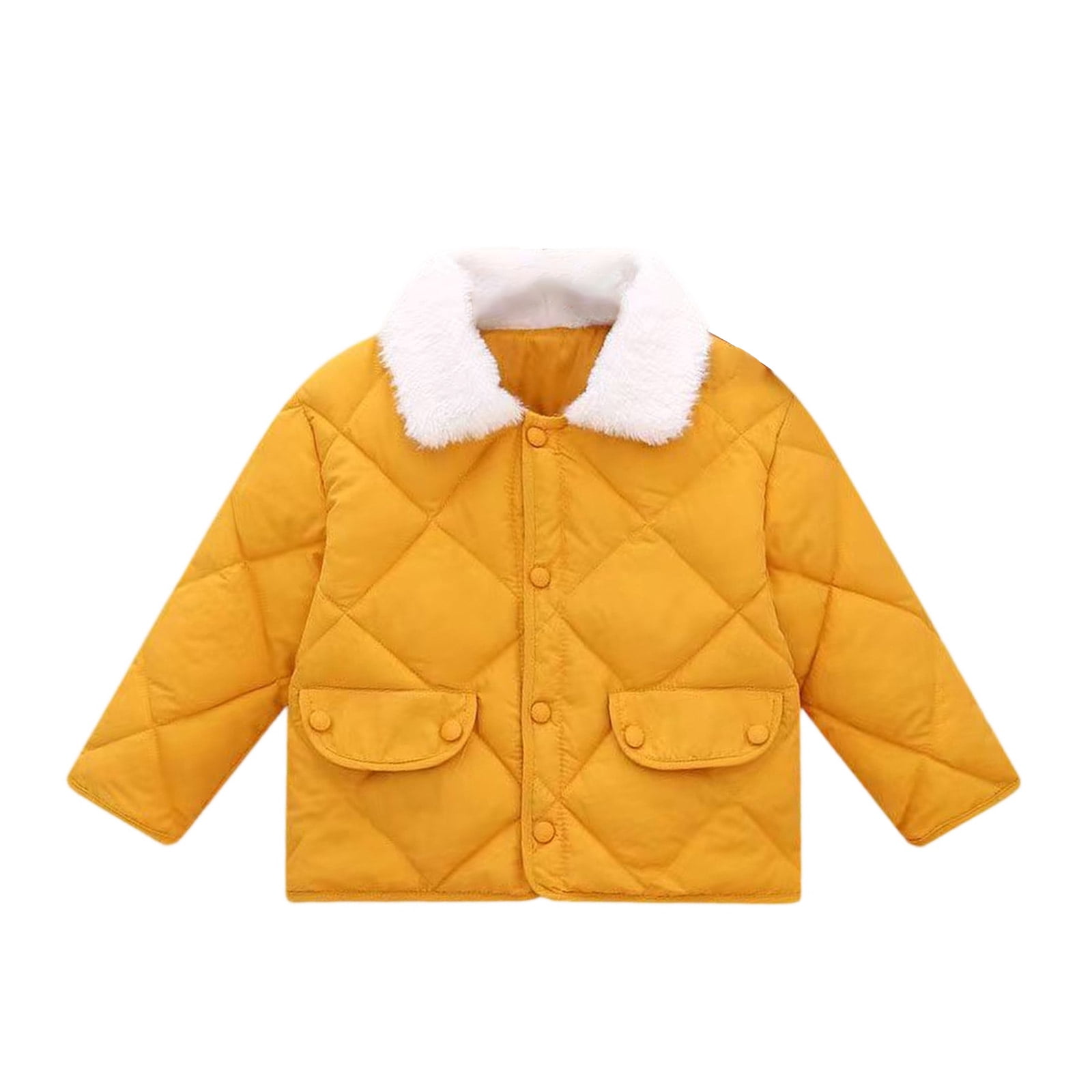 Child's BaAby Warm Winter Coat, Hooded Puffer Jacket with Soft Fleece ...