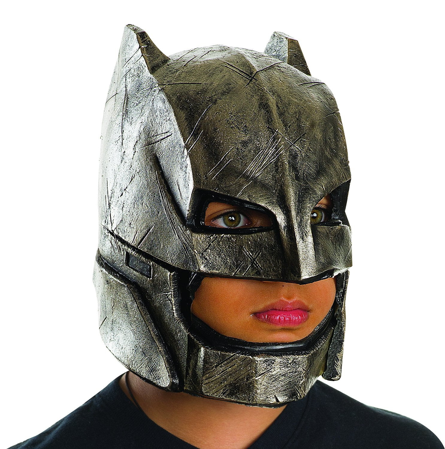 Child's Batman V Superman Overhead Armored Batman Mask Costume ...