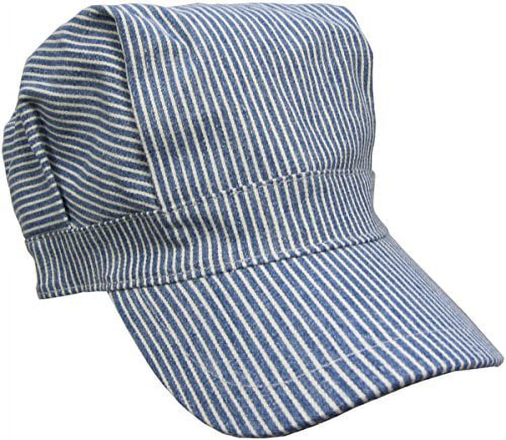 Child's Blue Engineer Train Conductor Hat - Walmart.com