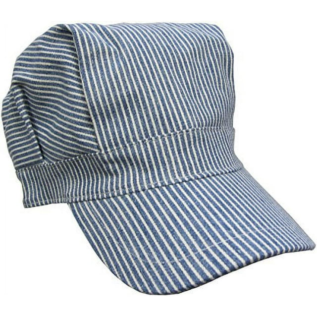 Child's Blue Engineer Train Conductor Hat - Walmart.com