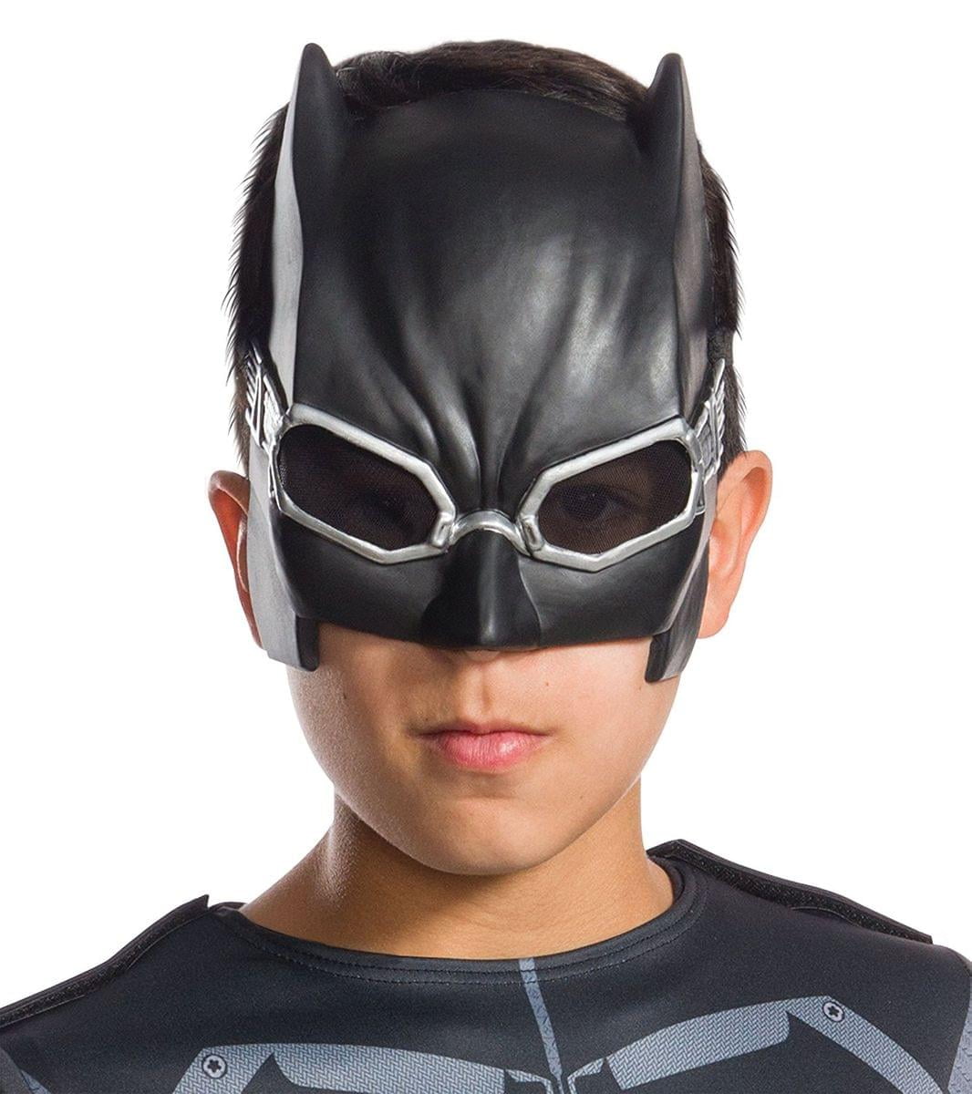 Child's Boys Justice League Tactical Batman 1/2 Mask Costume Accessory ...