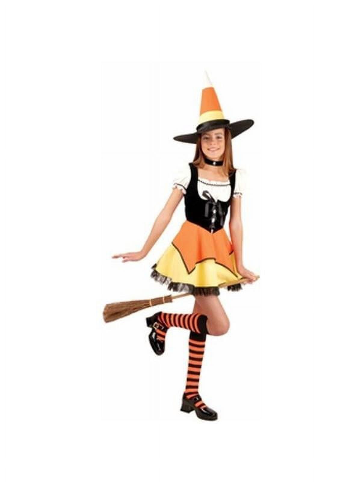 Child's Candy Corn Witch Costume - Walmart.com