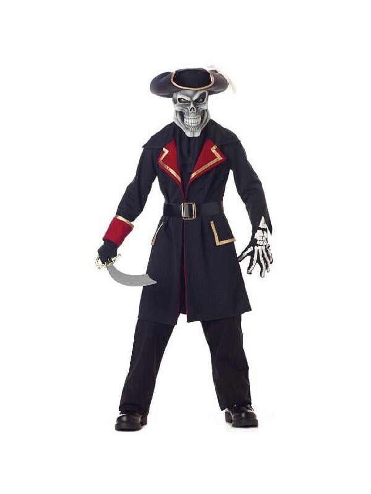 Child's Captain Scurvy Skull Pirate Costume - Walmart.com