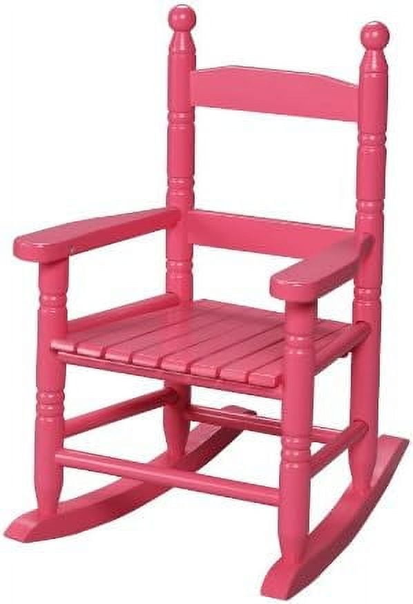 Child's Double Slat Back Rocking Chair, Pink - Walmart.com