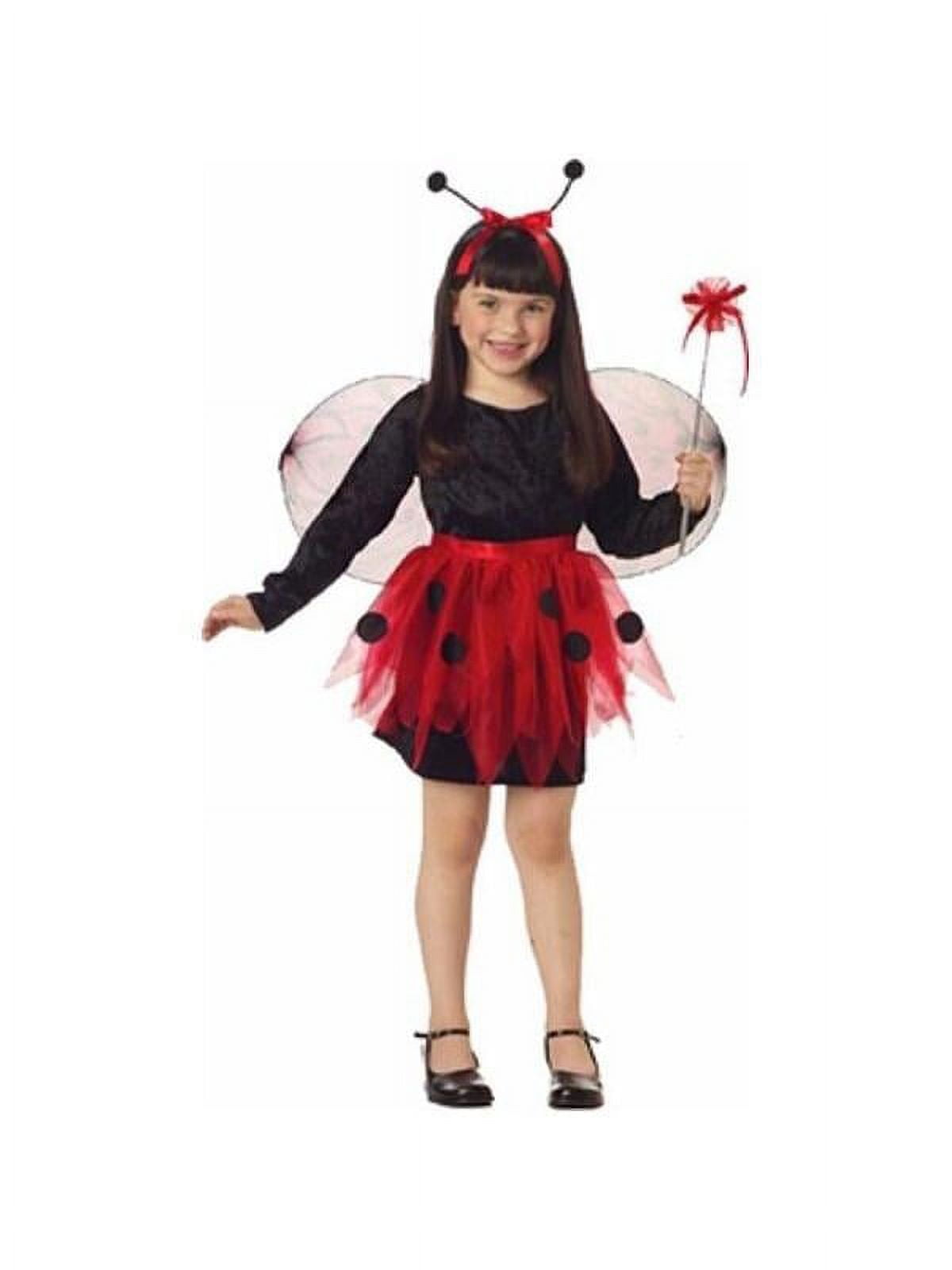 Child's Ladybug Halloween Costume Dress - Walmart.com