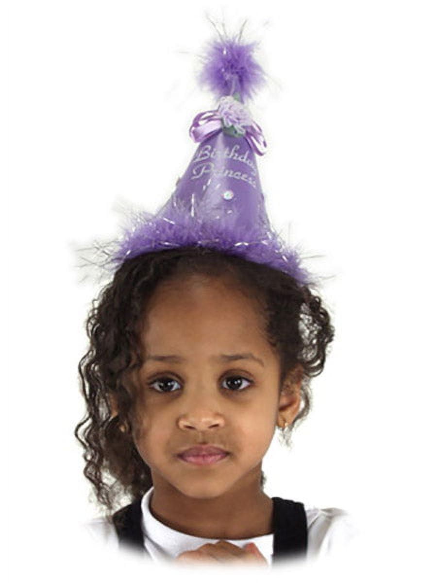 Child's Lavender Birthday Princess Hat - Walmart.com