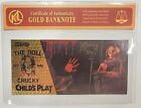 Child's Play 24k Gold Foil Collectible Bank Note - Walmart.com
