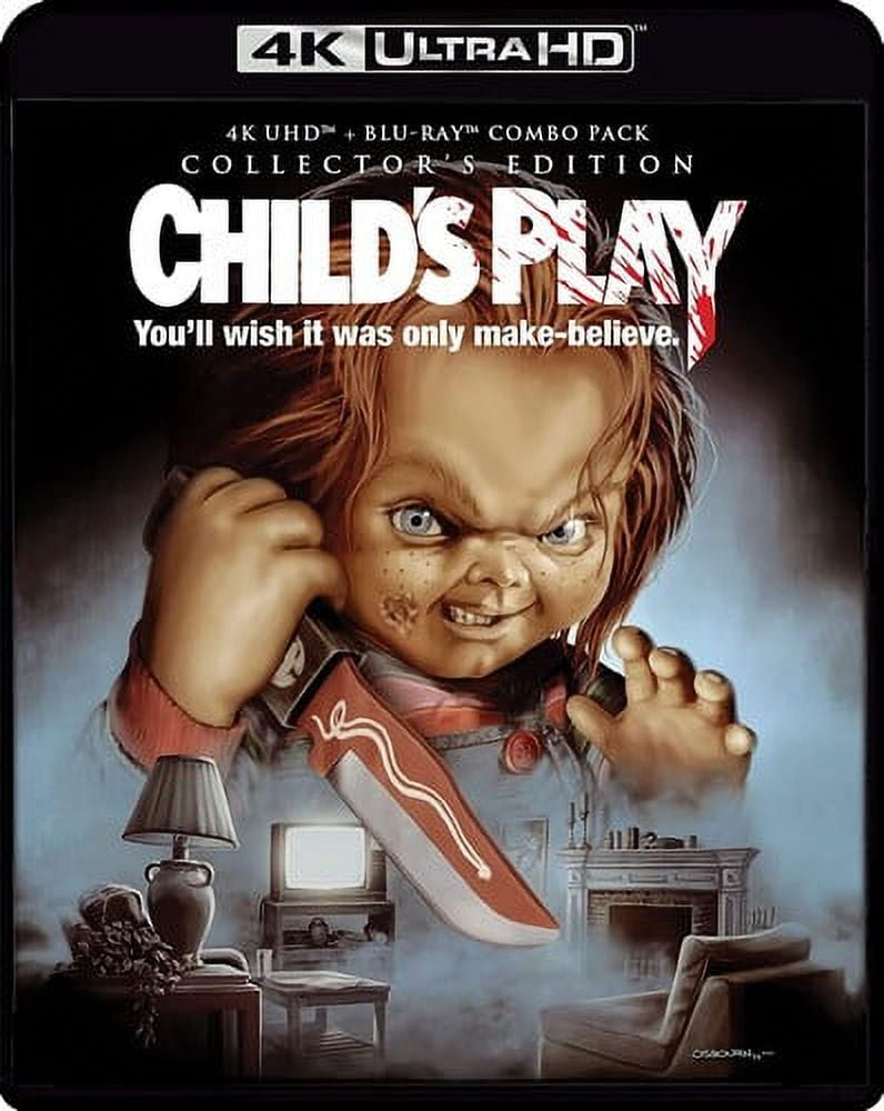 Scream Factory Child's Play Movie, 4K Ultra HD, Horror Genre - Walmart.com