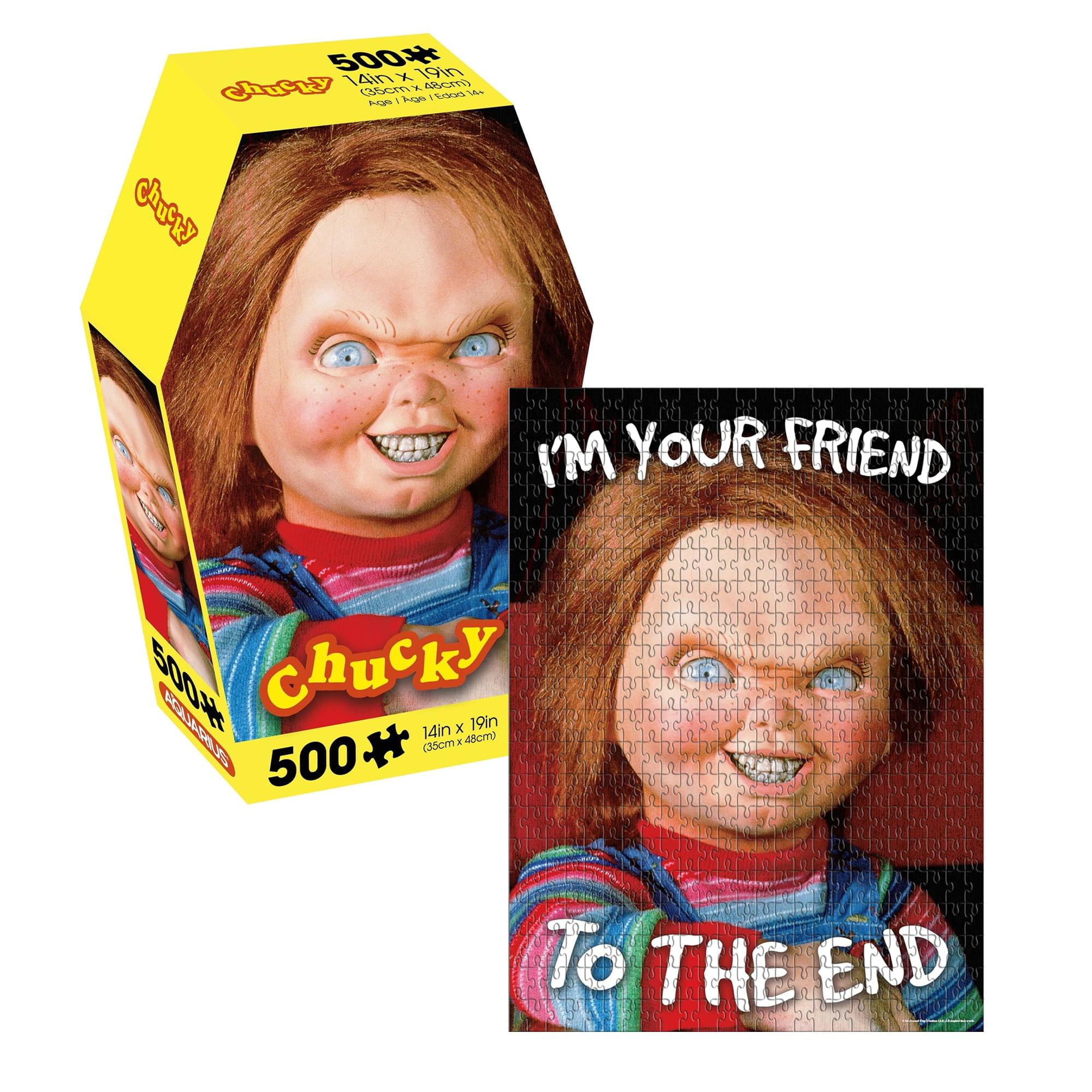 Child's Play Chucky Coffin Box 500 Piece Jigsaw Puzzle - Walmart.com