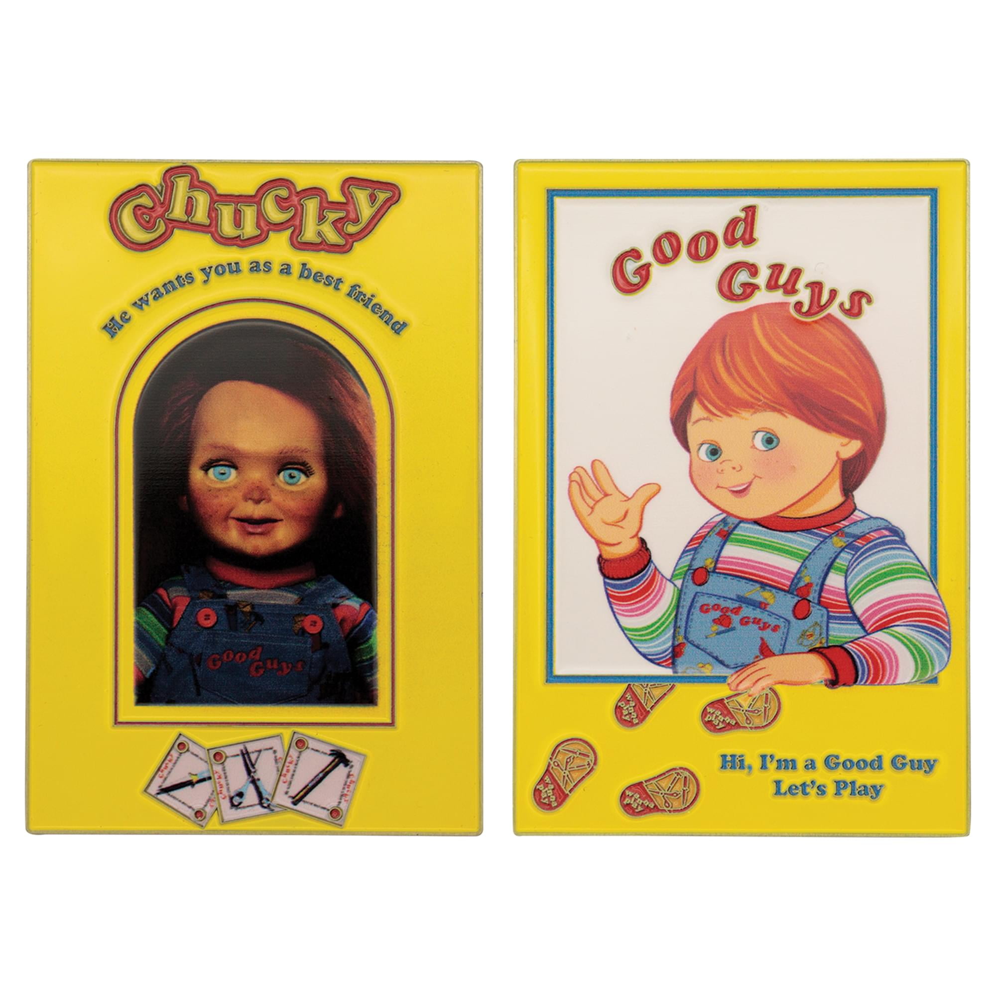 Child's Play Chucky Limited Edition Ingot and Spell Card - Walmart.com