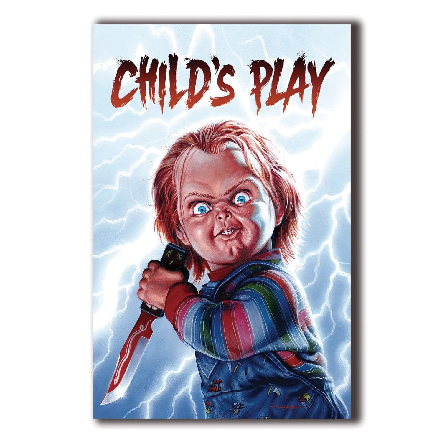 Child's Play Chucky Movie Poster for Home Decor Wall Art - Walmart.com