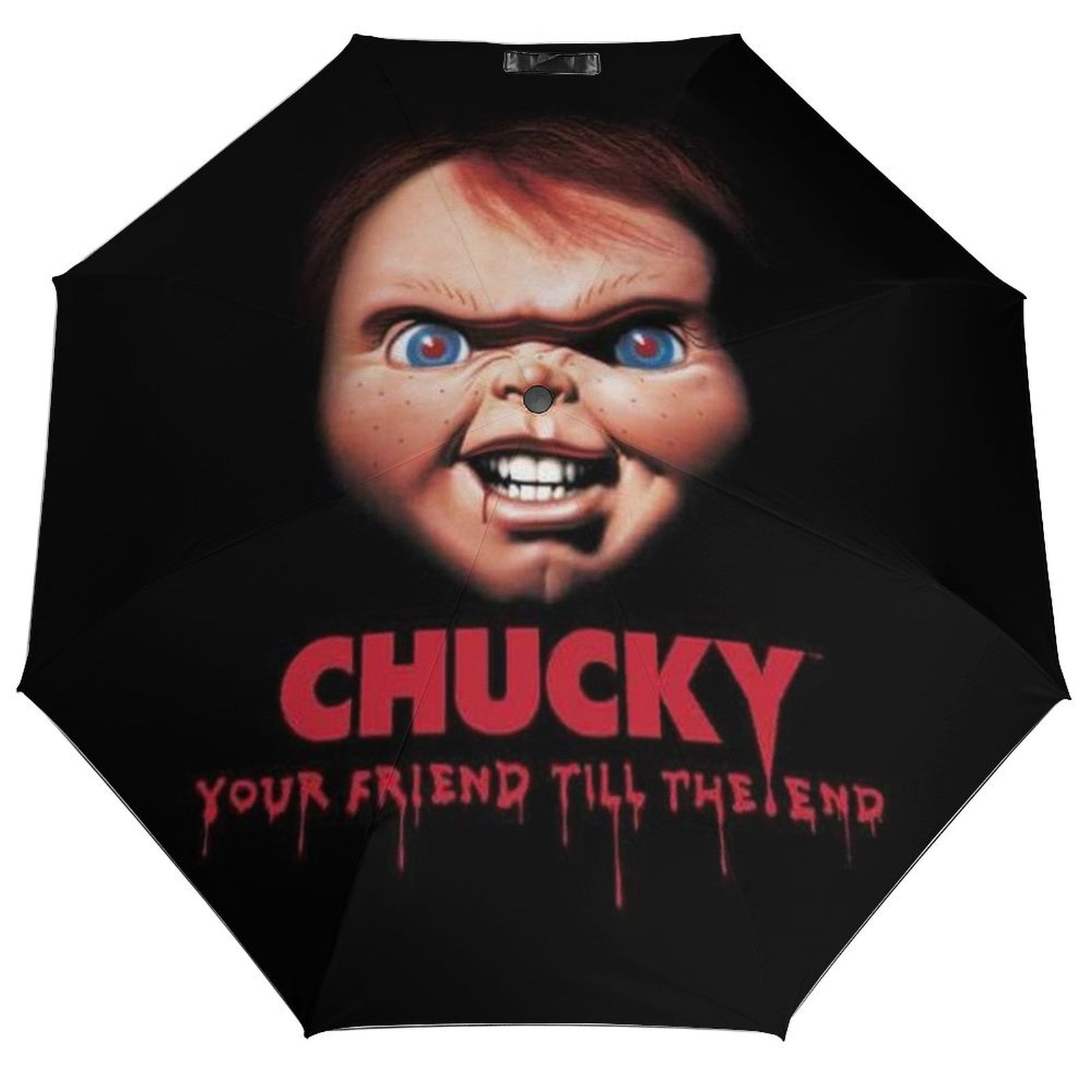 Child's Play Chucky Sun umbrella Automatic Open/Close Sun Rain Travel ...