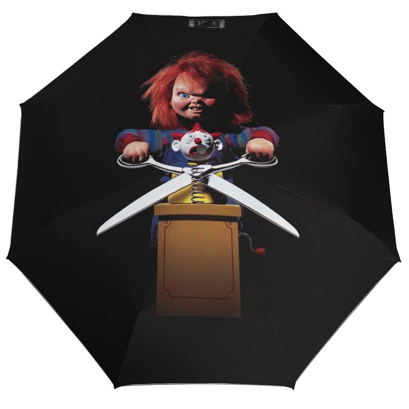 Child's Play Chucky Sun umbrella Automatic Open/Close Sun Rain Travel ...
