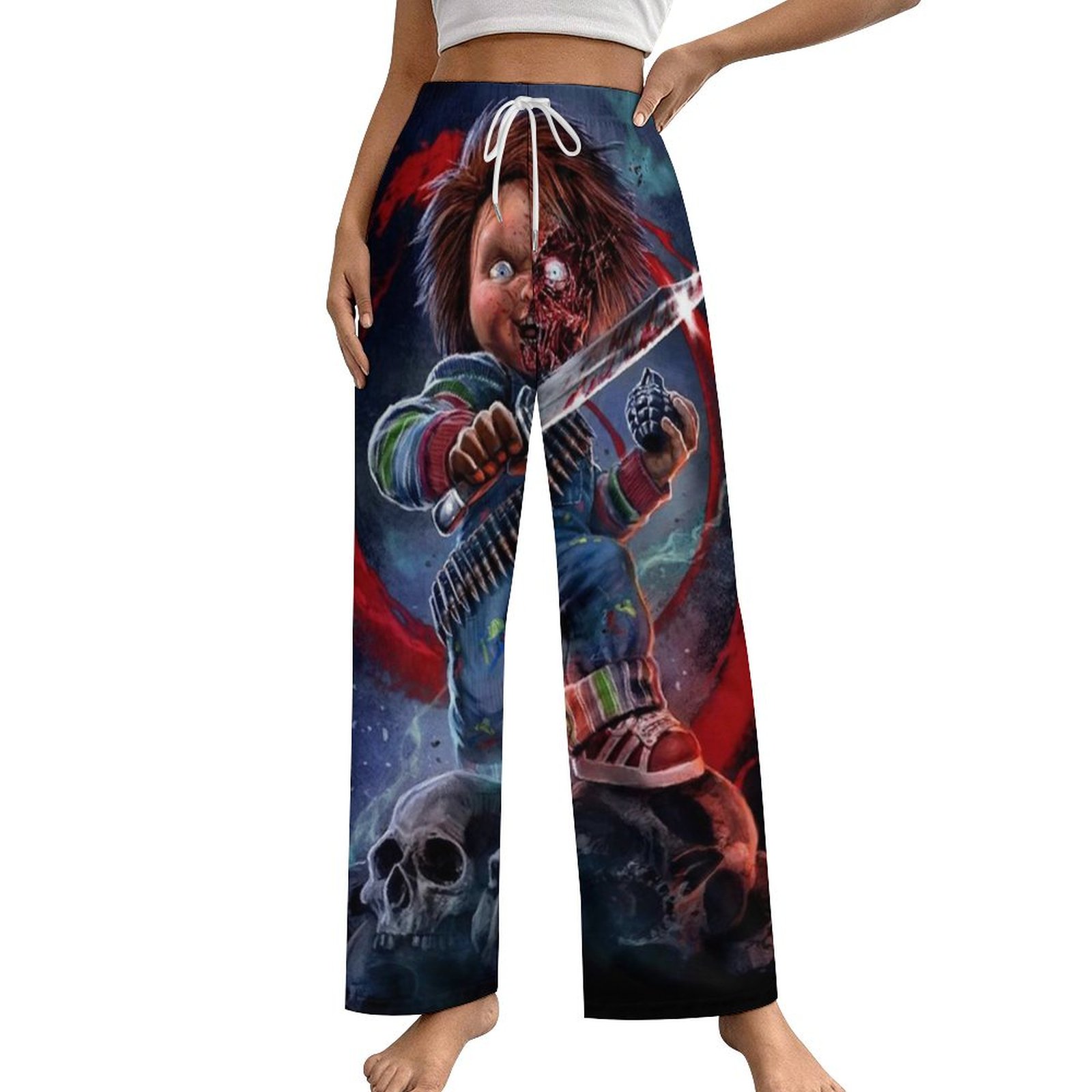 Child's Play Chucky Women Pajama Pants Causal Comfy Lounge Sleep ...