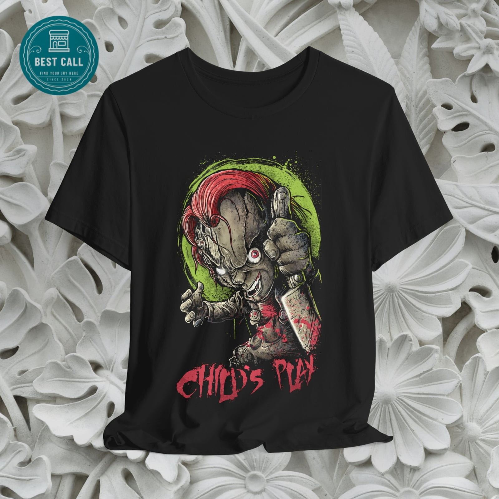 Child's Play Movie T-shirt, Chucky, Horror Movie, 80's, Don Mancini ...