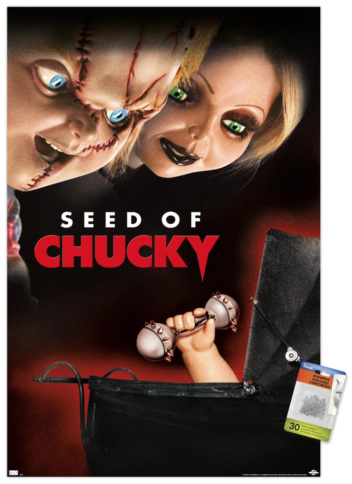 Child's Play: Seed of Chucky - One Sheet Wall Poster with Pushpins, 22. ...