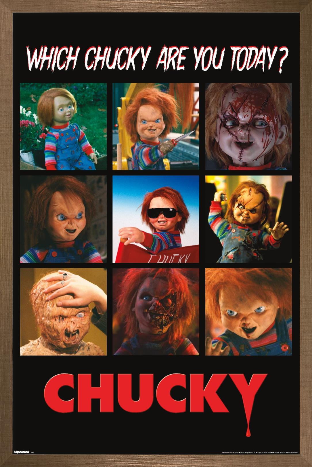 Child's Play - Which Chucky Are You Today Wall Poster, 22.375" x 34 ...