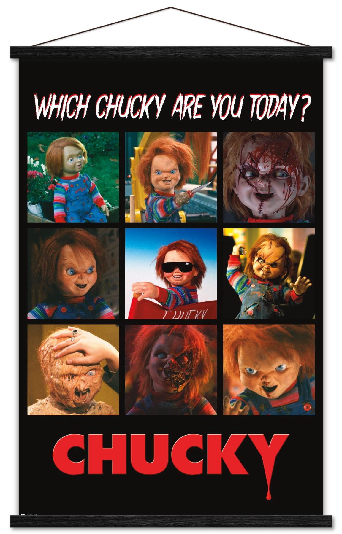 Child's Play - Which Chucky Are You Today Wall Poster with Magnetic ...