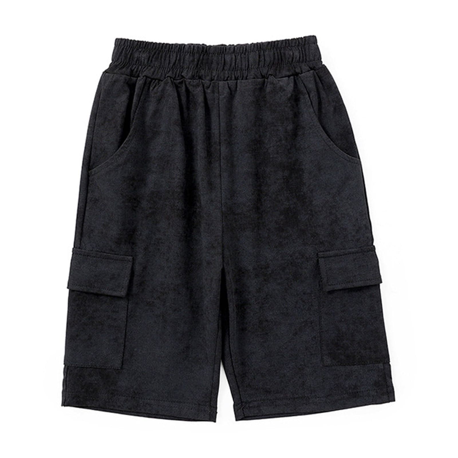 Child's Summer Solid Boys And Girls Baby Botton Short Pants Denim Cute ...