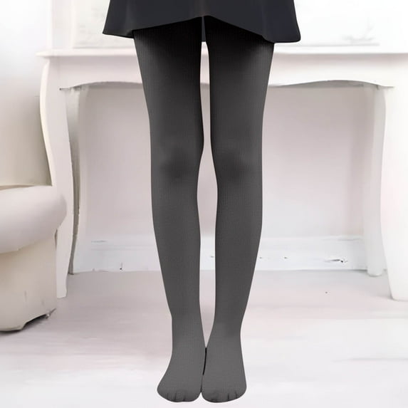 Child's Summer Solid Girls Tights Dance Botton Long Pants Soft Cute ...