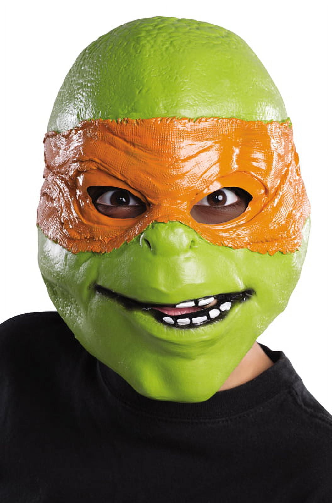 Child's Teenage Mutant Ninja Turtles Michelangelo 3/4 Mask Costume ...