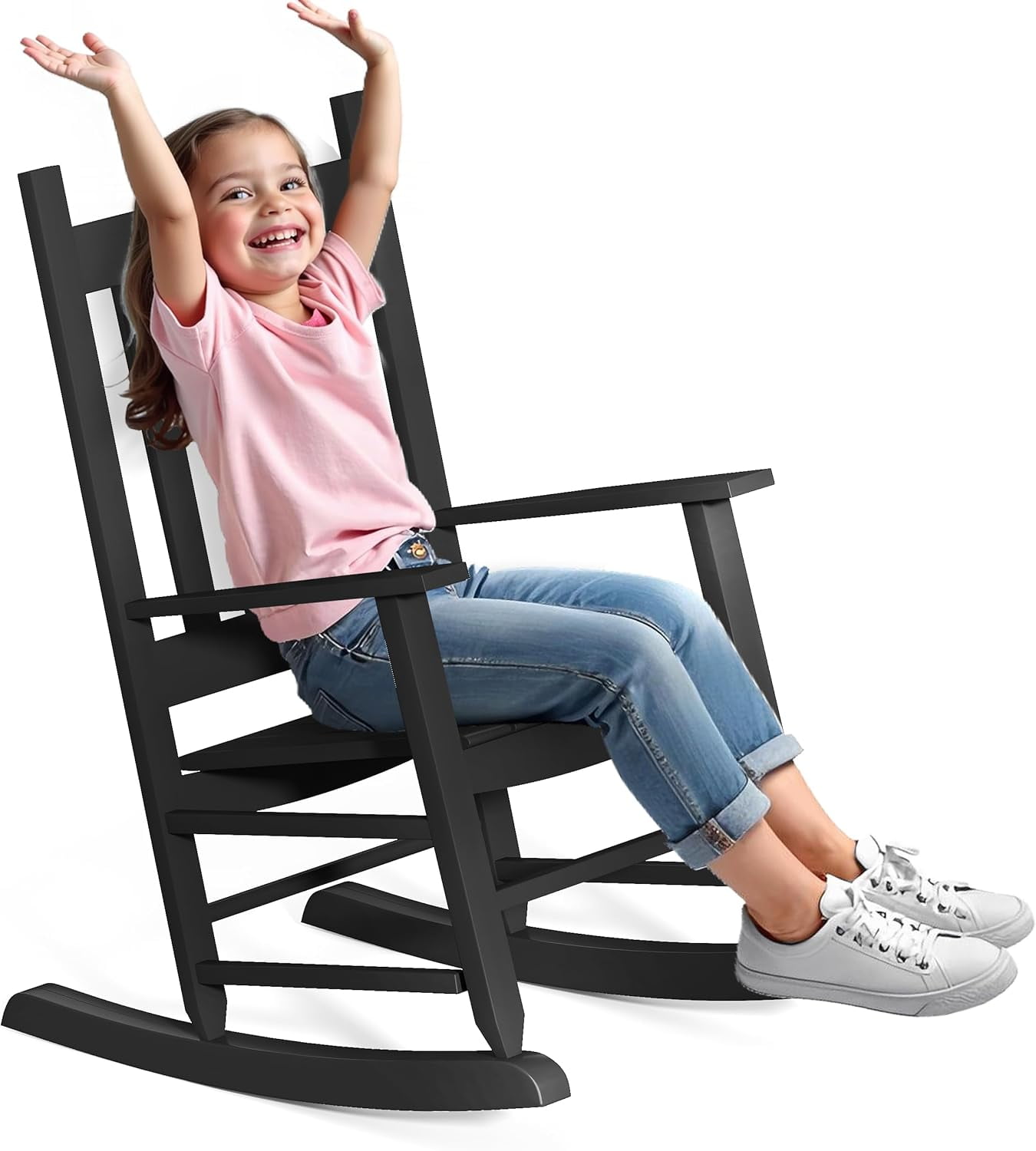 Child’s Wood Rocking Chair, All-Weather Rocking Chairs, Indoor ...