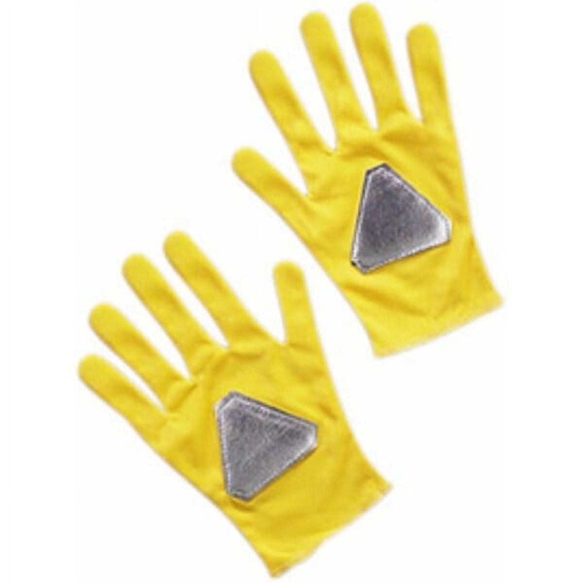 Child's Yellow Power Ranger Gloves - Walmart.com