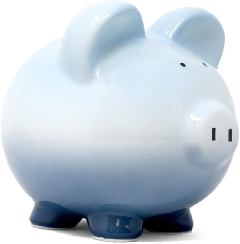 Child to Cherish Ceramic Piggy Bank Boysenberry - Walmart.com
