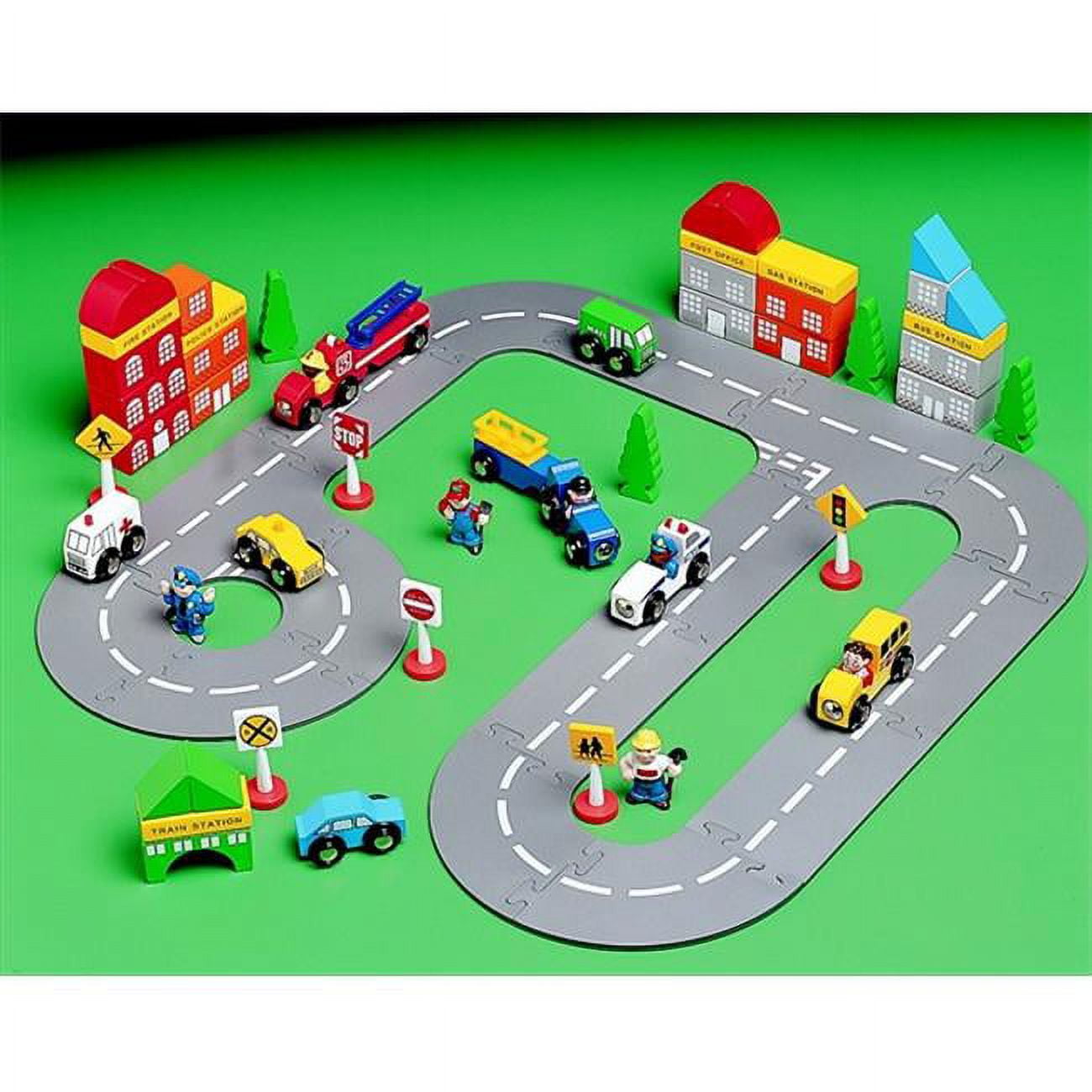 Childcraft 071823 Town Play Set - Walmart.com