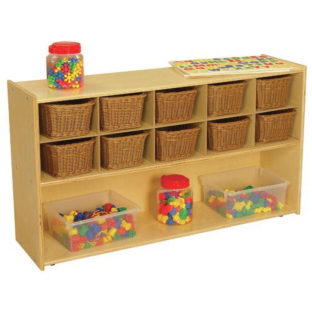 Childcraft Kids Daycare Storage Unit, 11 Compartment Cubby, Toddler ...