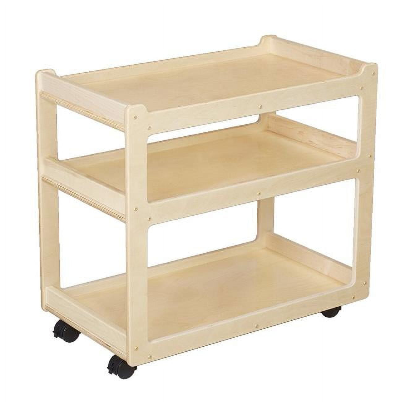 Childcraft 3-Shelf Mobile Science Cart, 28 x 15.75 x 26.12 in ...