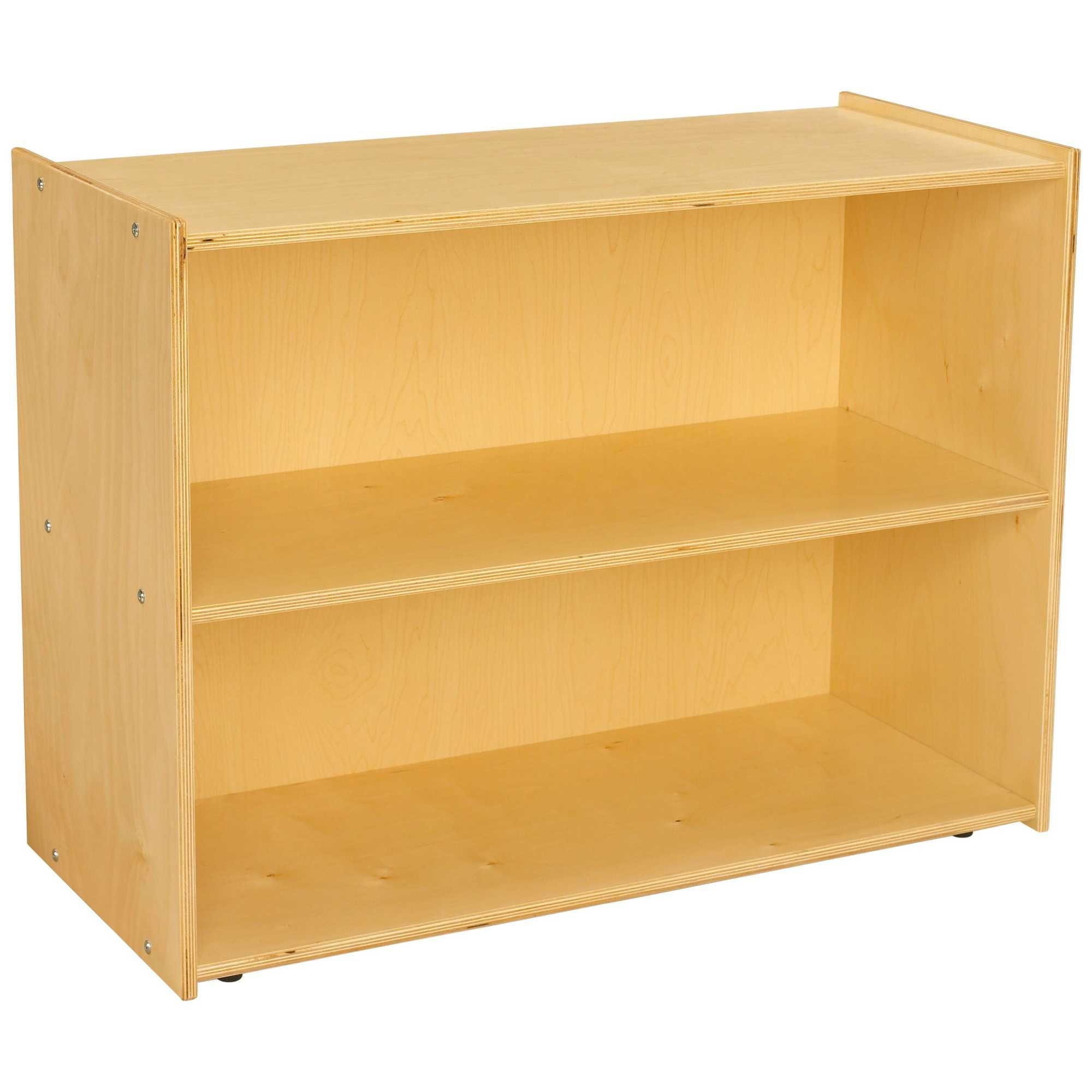 Childcraft ABC Furnishings 2-Shelf Deep Shelf Storage Units, 36 x 16 x ...