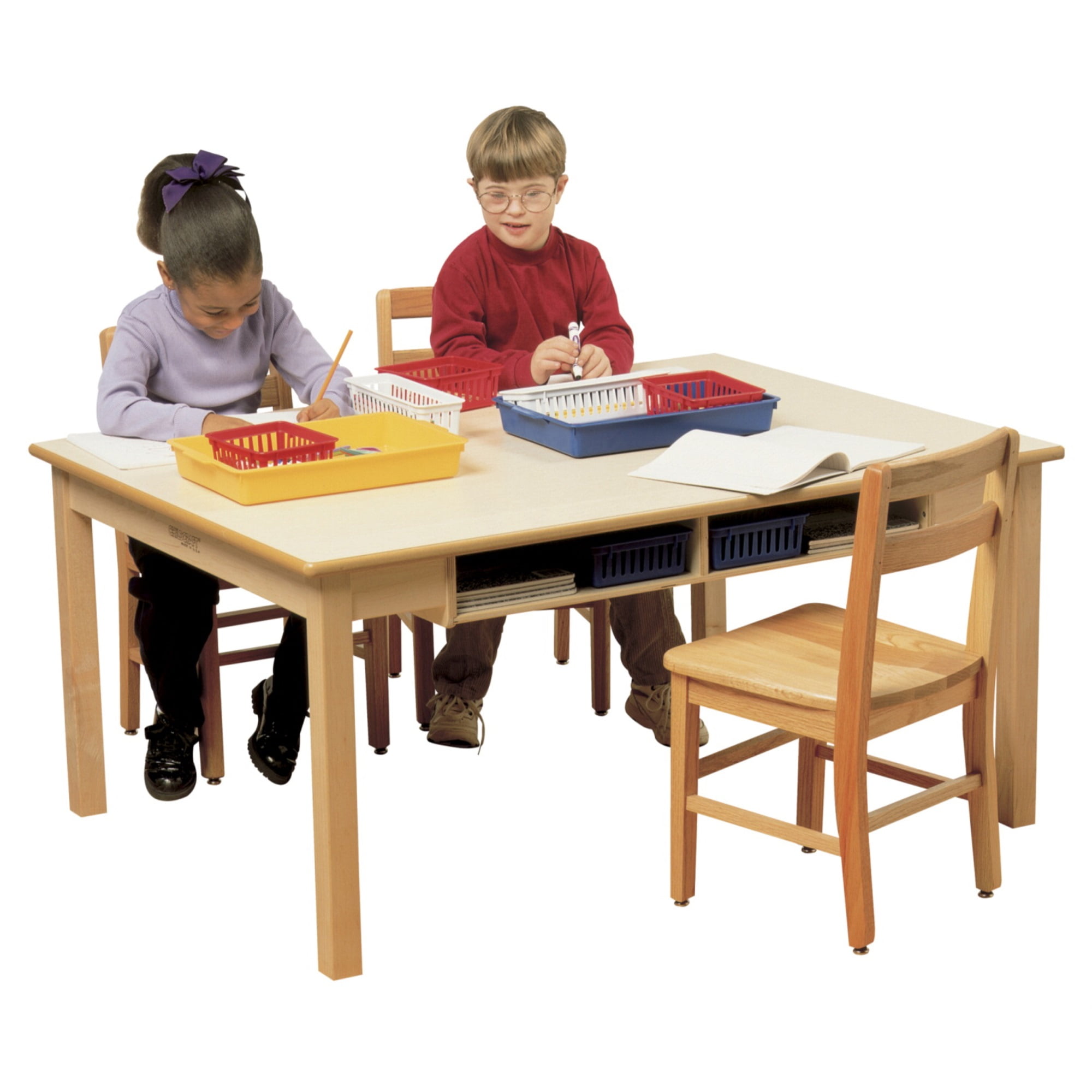 Childcraft Classroom Desk Table, Laminate Top, 36 x 48 x 22 Inches ...