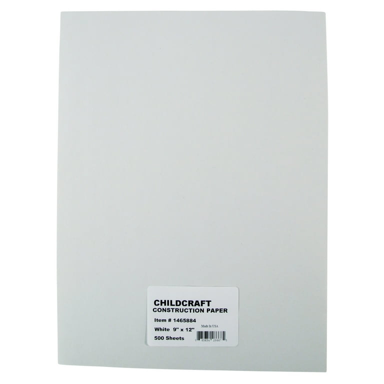 Construction Paper Texture White