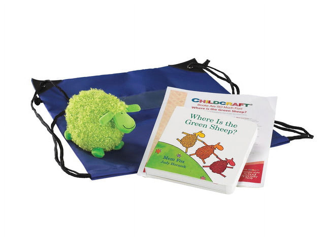 Childcraft Where Is the Green Sheep? Literacy Bag, Book, and Plush ...
