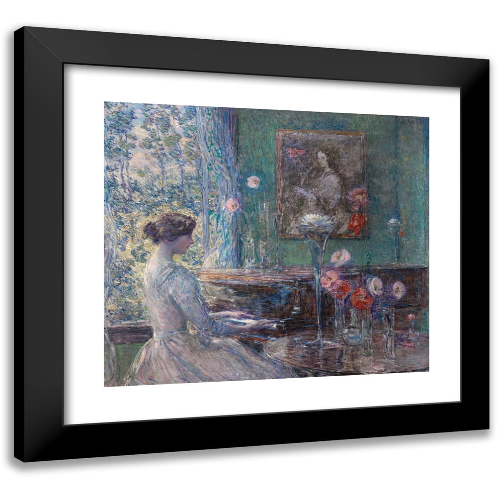 Childe Hassam 17x15 Black Modern Framed Museum Art Print Titled ...