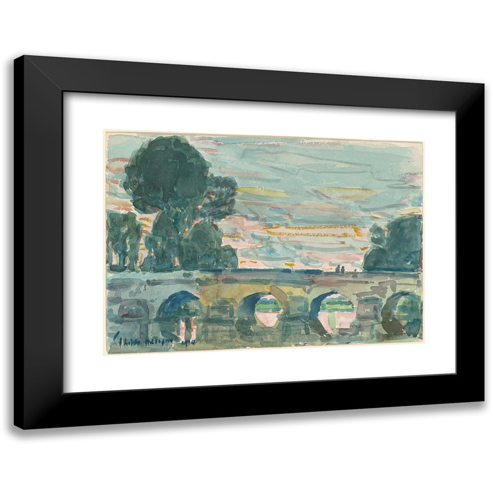 Childe Hassam 18x14 Black Modern Framed Museum Art Print Titled - The ...
