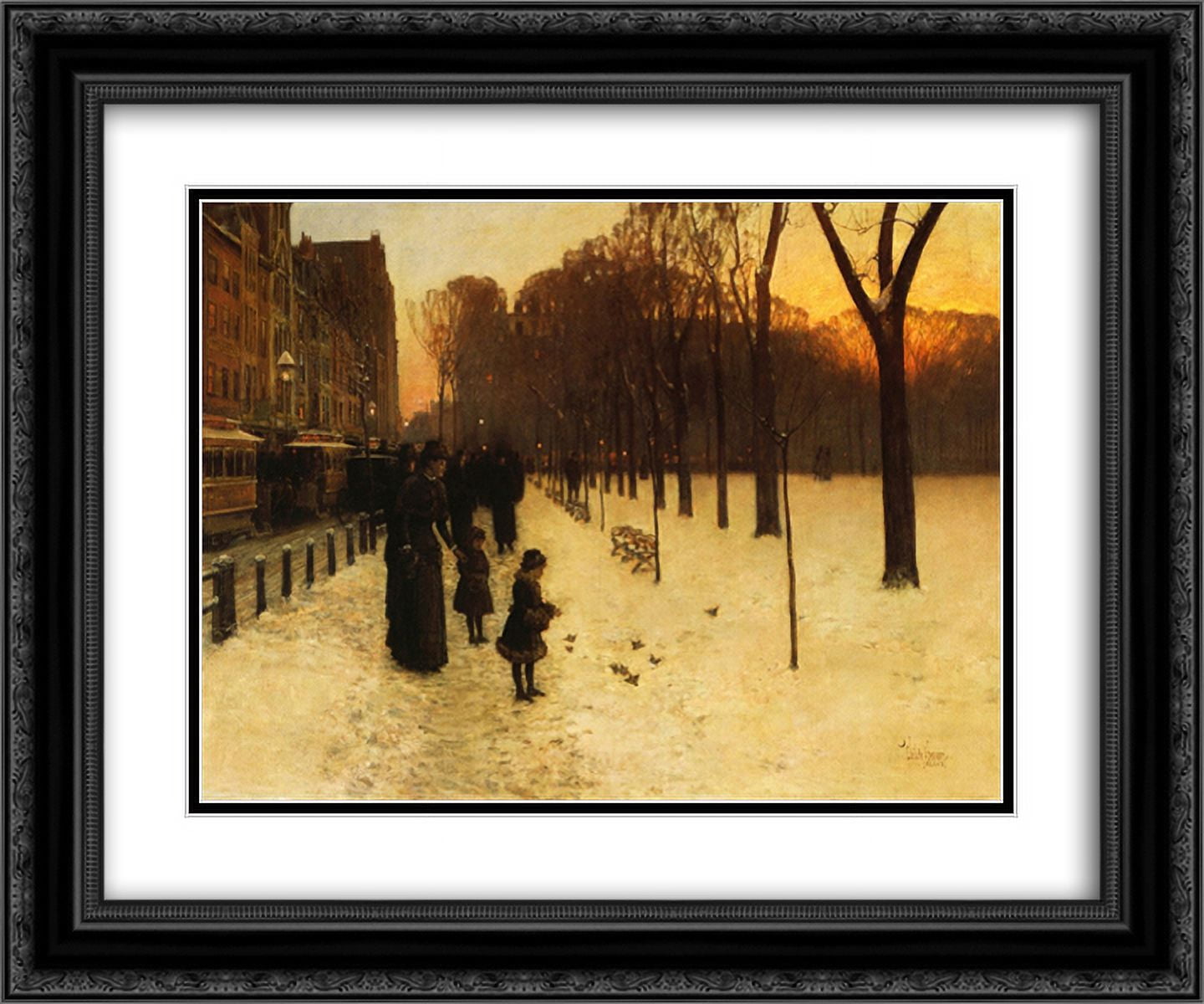 Childe Hassam Boston Common At Twilight