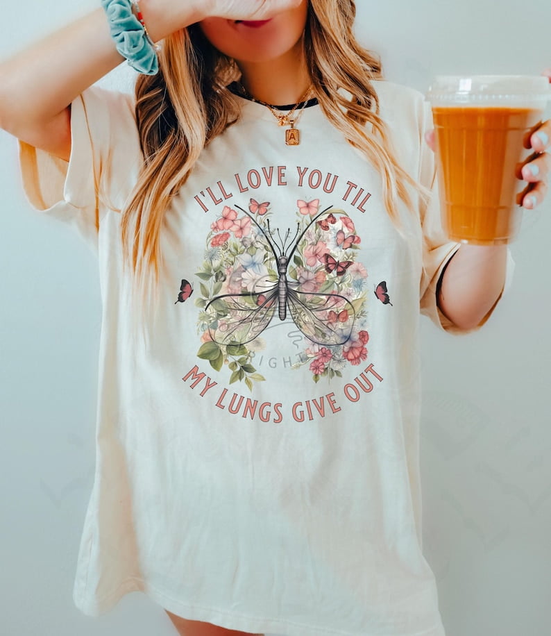 Childers Song Shirt, All Yourn Butterfly Shirt, Childers Concert Merch ...