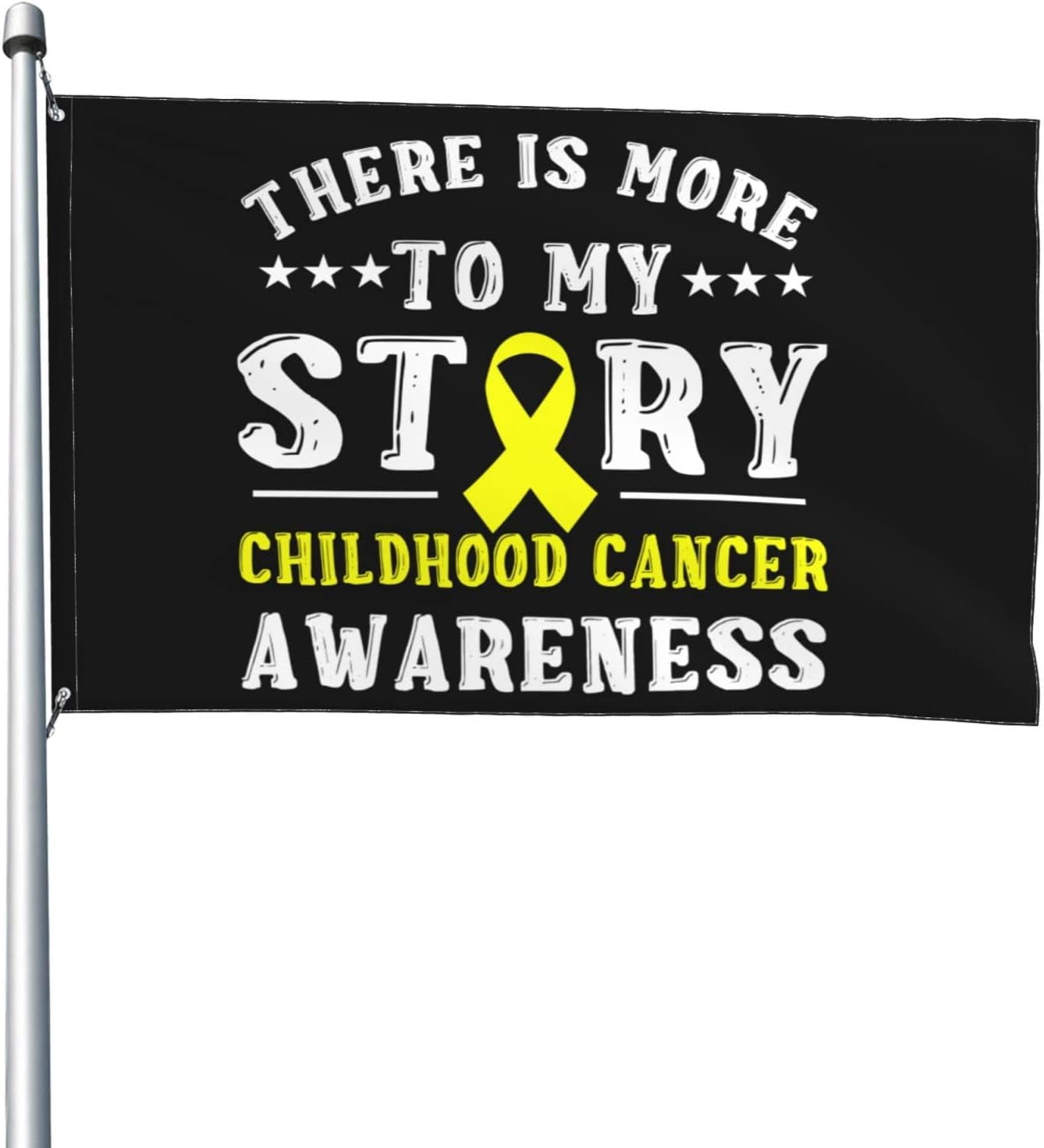Childhood Cancer Awareness Flags 4x6 Ft Banner Patio Lawn & Garden ...
