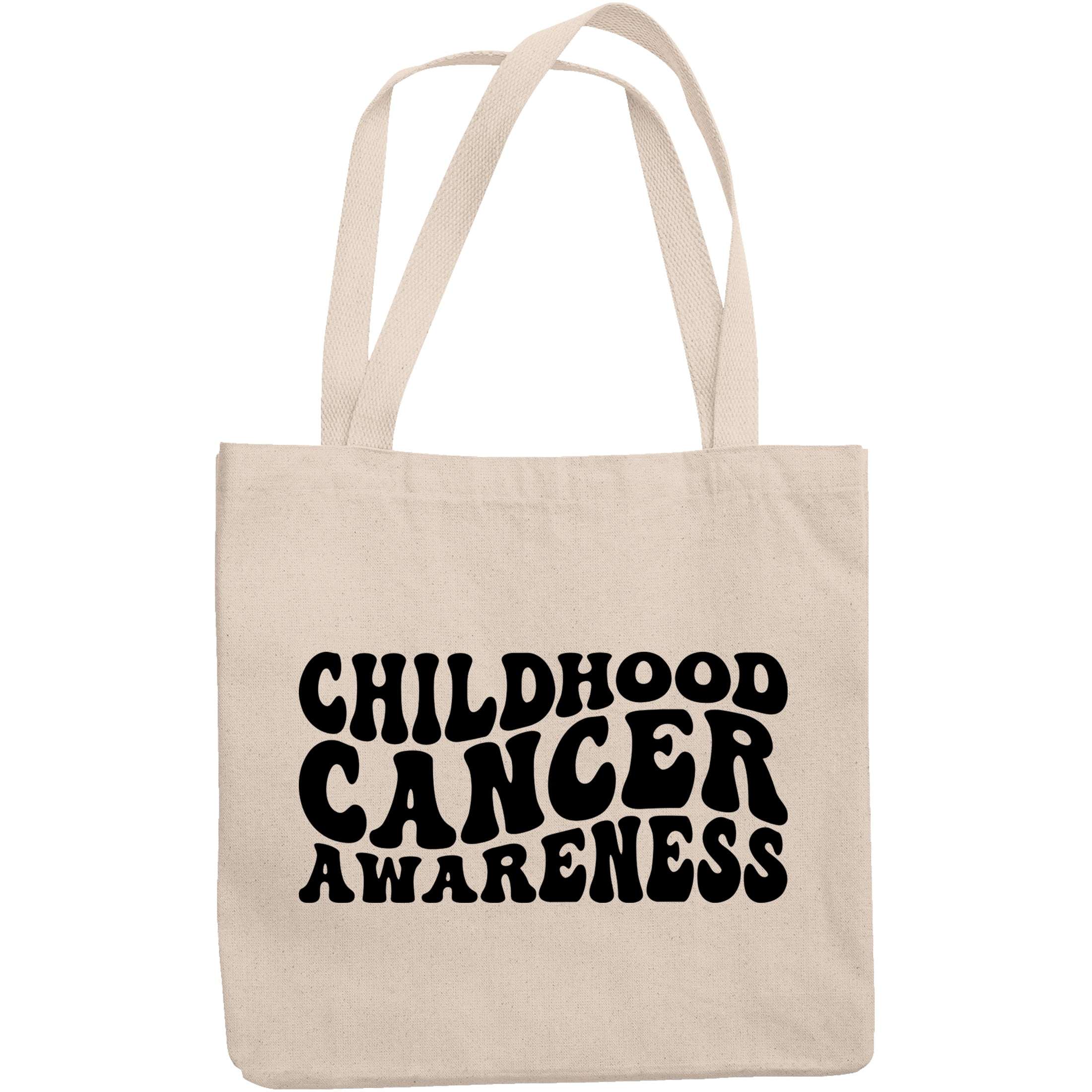 Childhood Cancer Awareness, Health Care Themed, Groovy Retro Wavy Text ...