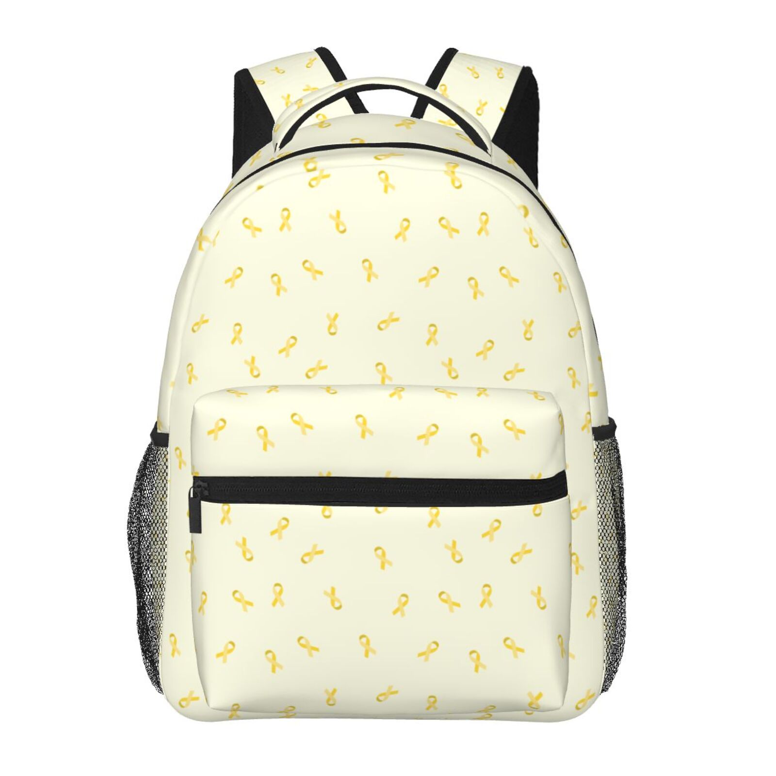 Childhood Cancer Awareness Month Backpack for Men Women Laptop Backpack ...