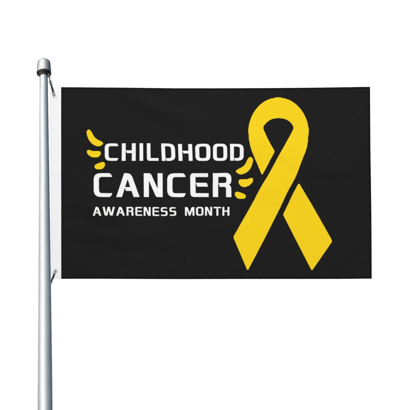 Childhood Cancer Awareness Month Flag 3x5 Ft Double-Sided Flag Outdoor ...