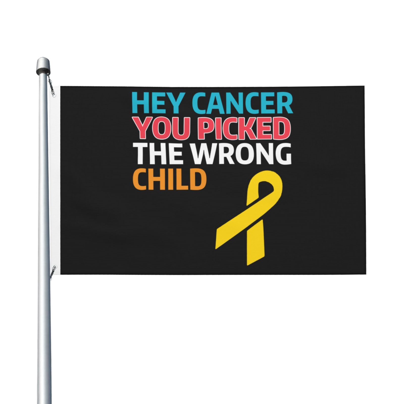 Childhood Cancer Awareness Month Flag 3x5 Ft Double-Sided Flag Outdoor ...