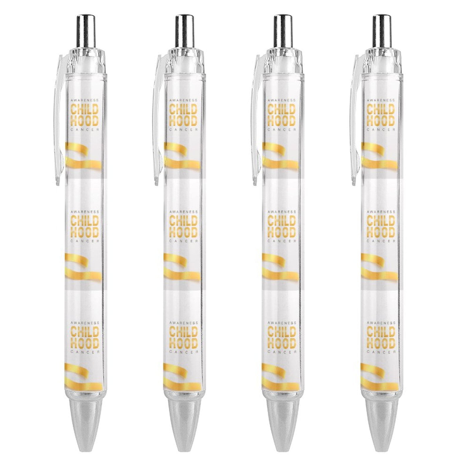 Childhood Cancer Awareness Month in September We Wear Gold Ballpoint ...