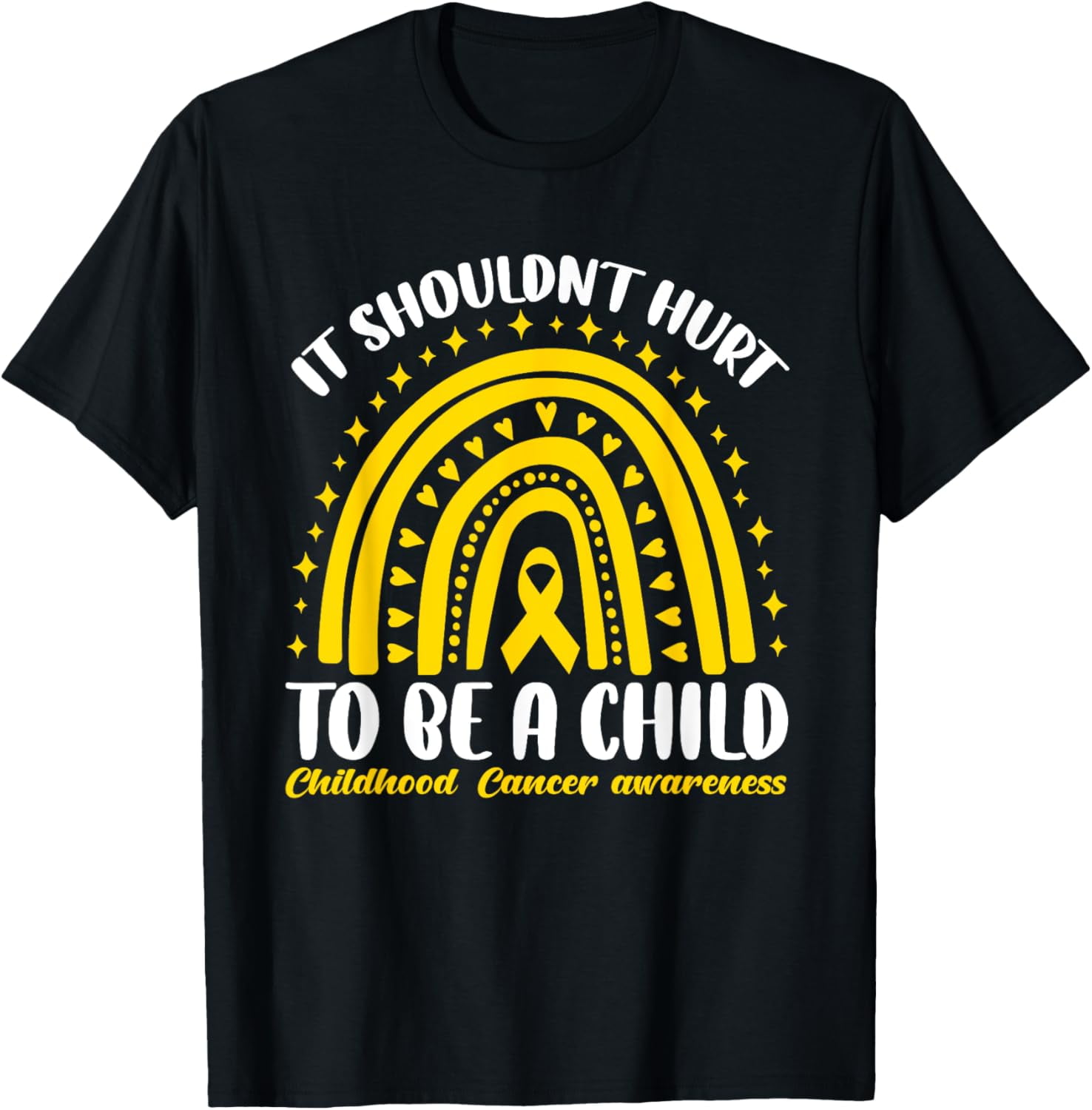 Childhood Cancer Awareness T-Shirt - Walmart.com